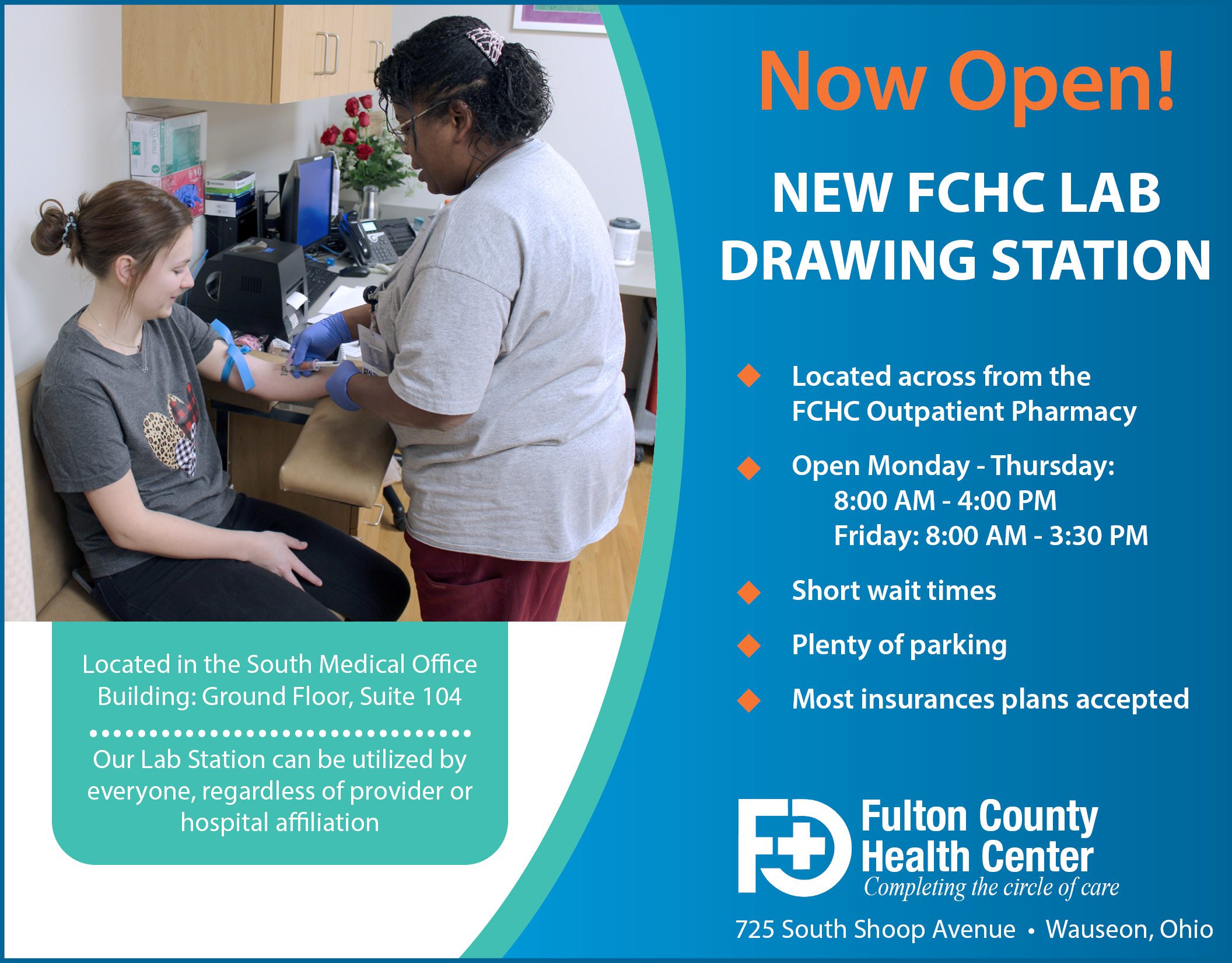 Medical Lab Services Ohio | Fulton County Health Center